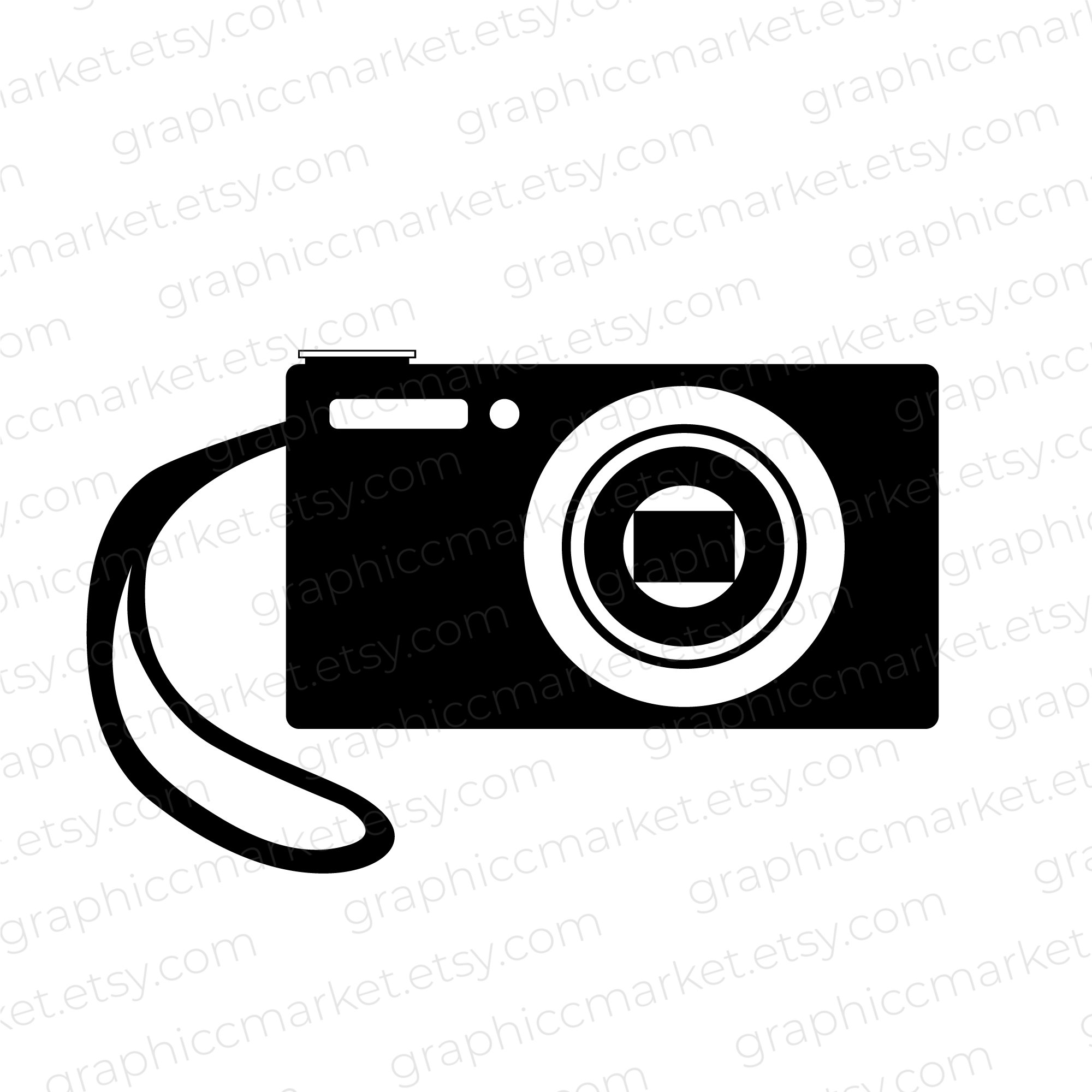 Camera Icon SVG and PNG Image Digital Download - Etsy