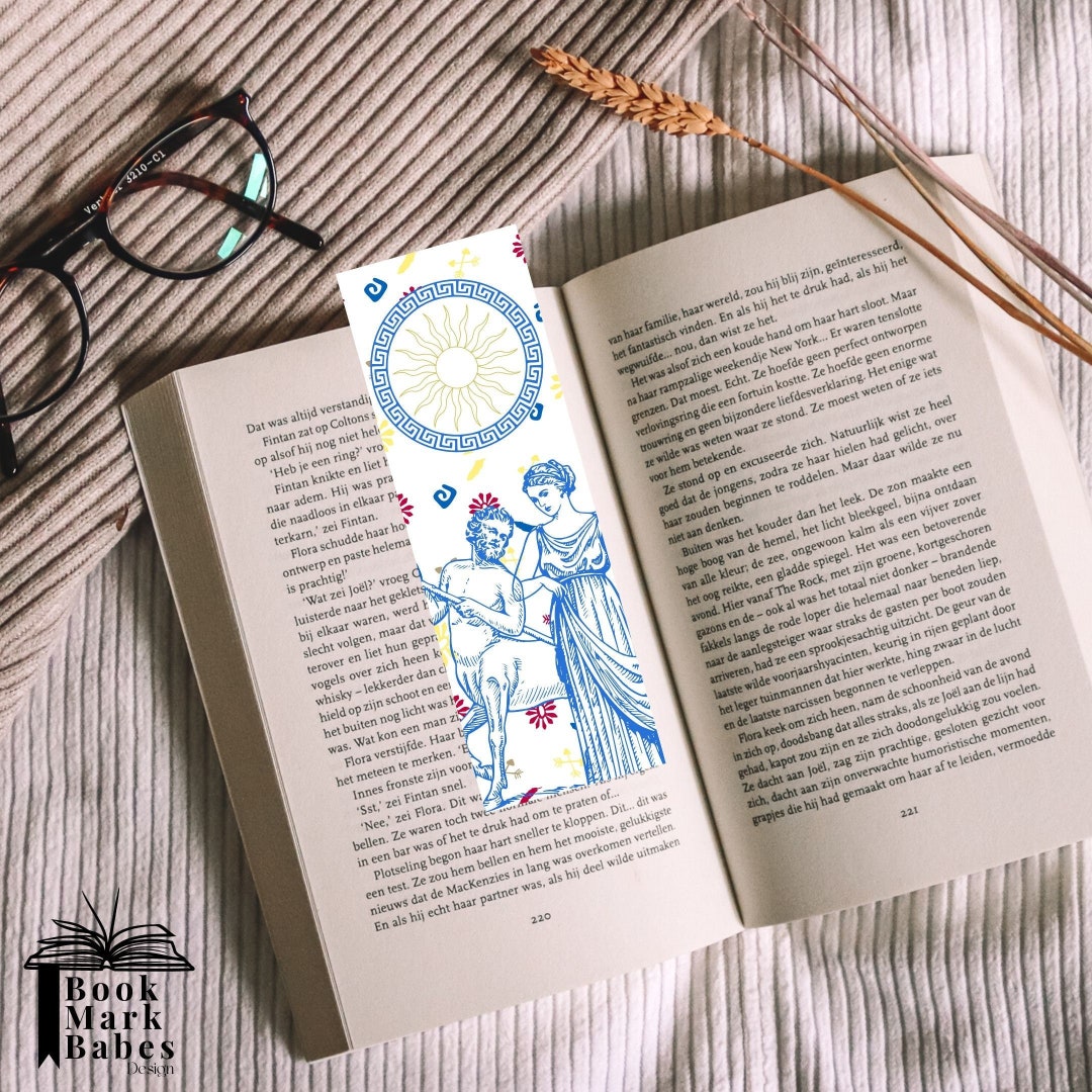Printable Bookmark for Greek Mythology Lovers and Book Worms. Bookish ...