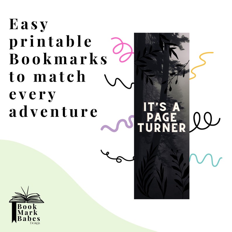 Printable Bookmark - for Fans of the Thriller and Mystery Genres ...