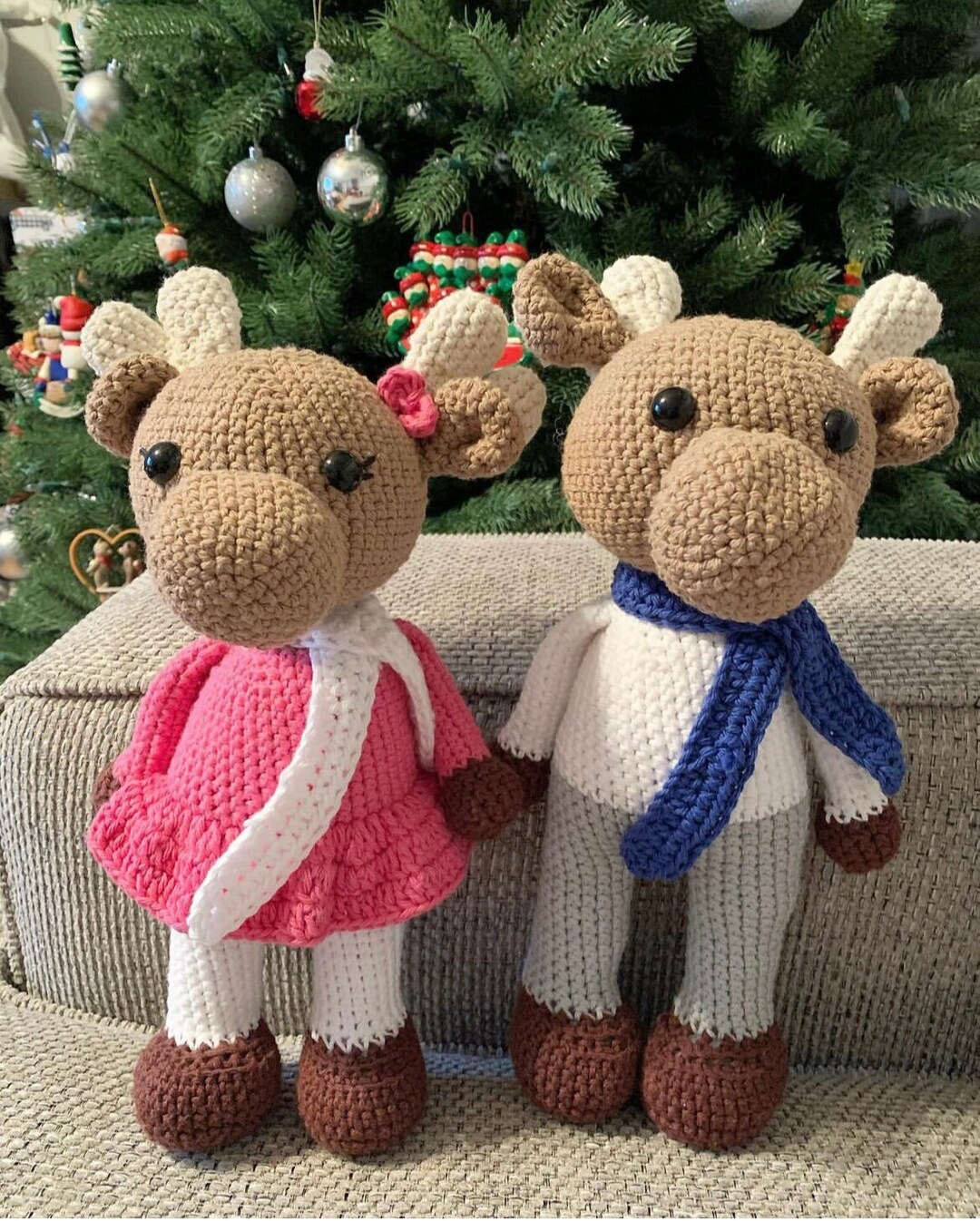 Handmade Crochet Moose - Etsy
