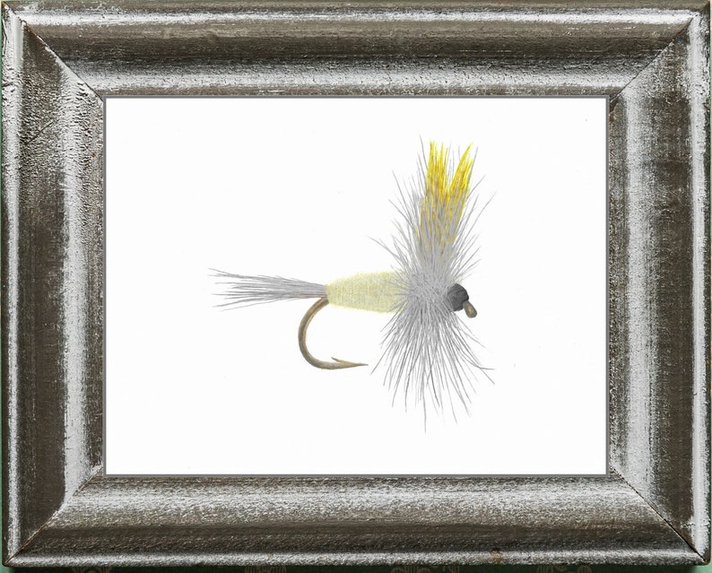 Printable Art Fishing Wall Art Light Hendrickson Mayfly - Etsy