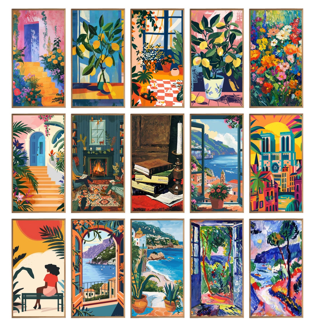 Henri Matisse Wallart Print, Gallery Bundle Set of 15 Digital Download ...