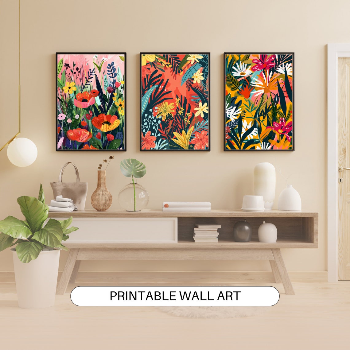 Henri Matisse Digital Print Set of 3, Printable Exhibition Poster ...