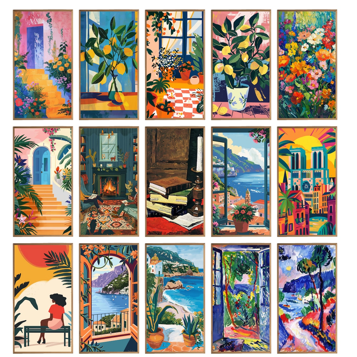 Henri Matisse Wallart Print, Gallery Bundle Set of 45 Digital Download ...