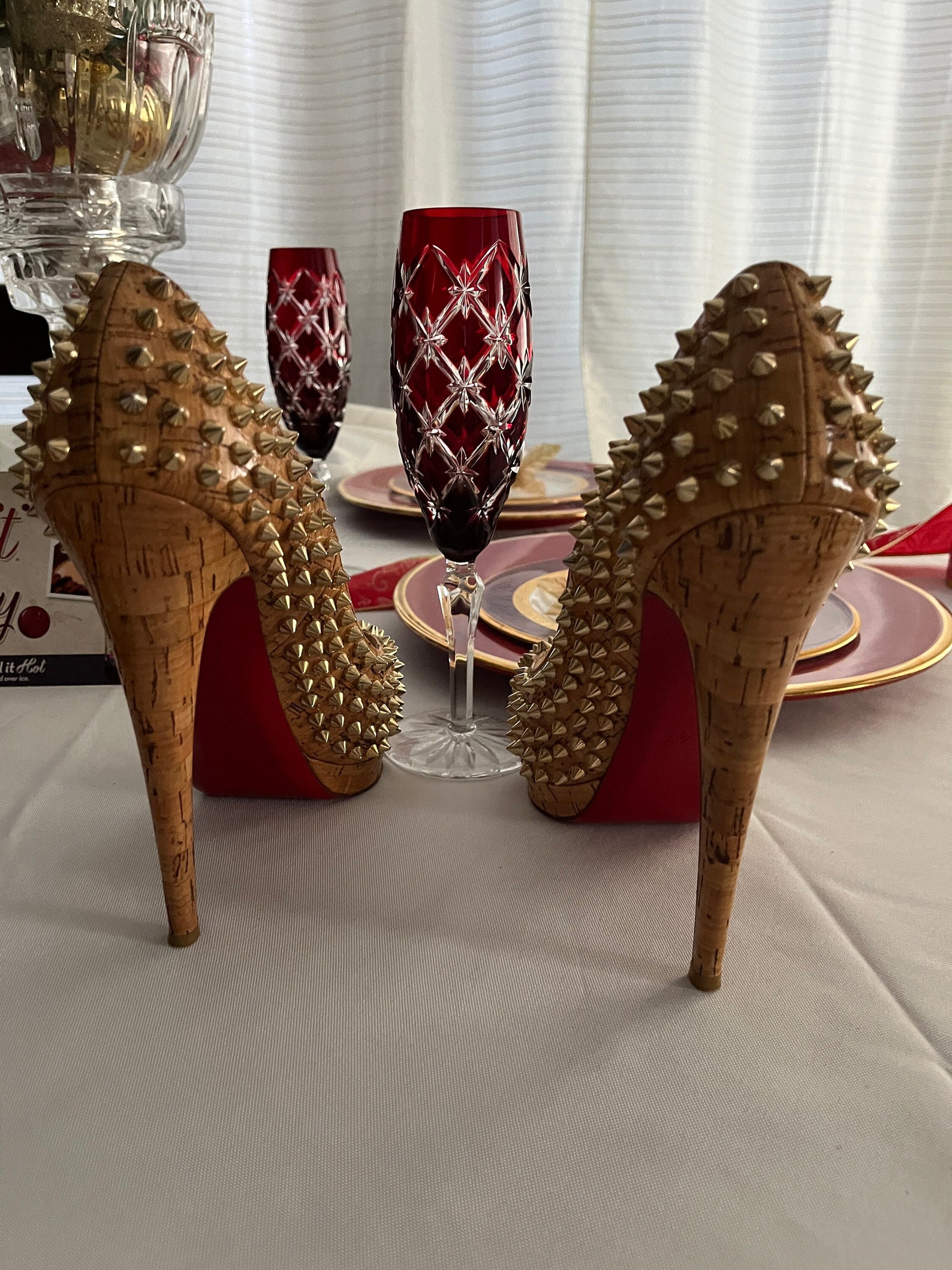Authentic Christian Louboutin High Heel Pumps - Etsy