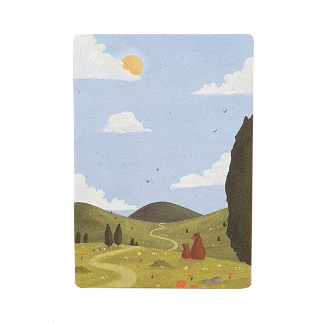 Postcard Bears Family - Etsy