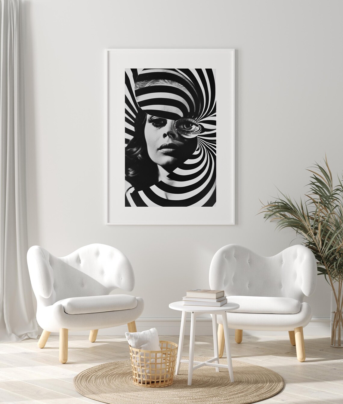 Vertigo Woman - Portrait. Unique Quality Wall Art, Digital Download - Etsy