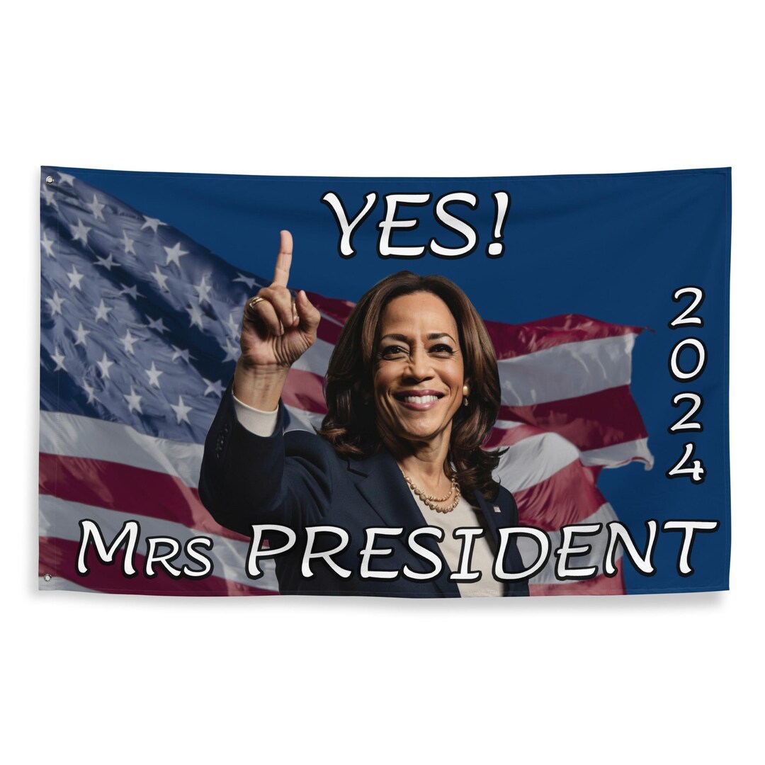 Kamala Harris Election Winner Flag Prepare to Celebrate Your Candidate ...