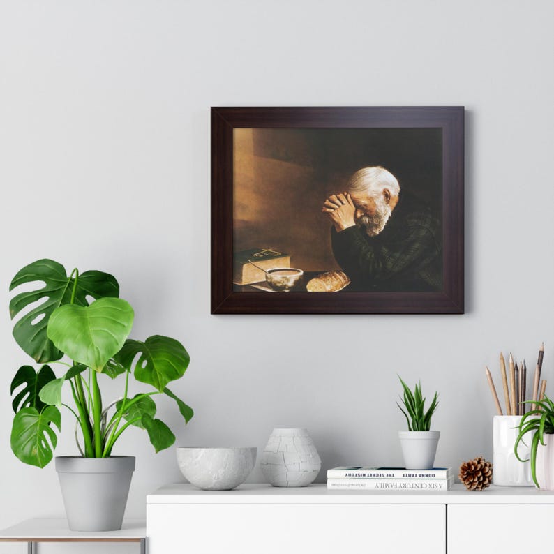 Grace by Eric Enstrom - Classic Art Print Beautifully Framed - Three ...