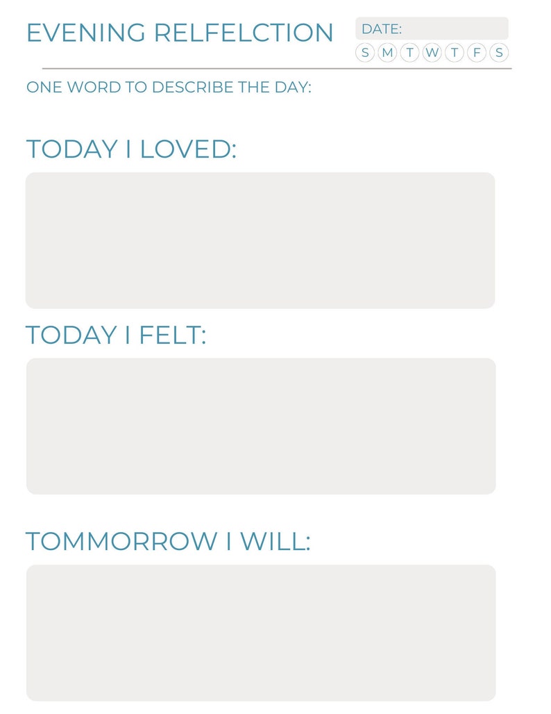 Evening Reflection: Reflect on Your Day an Release Your Emotions and ...