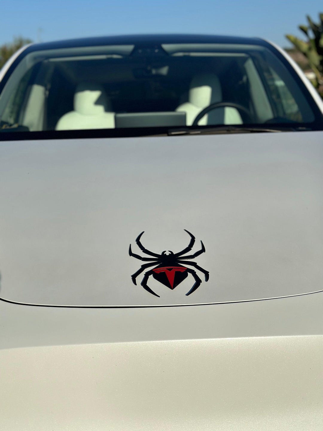 Spider Overlay for Tesla Emblem - Etsy