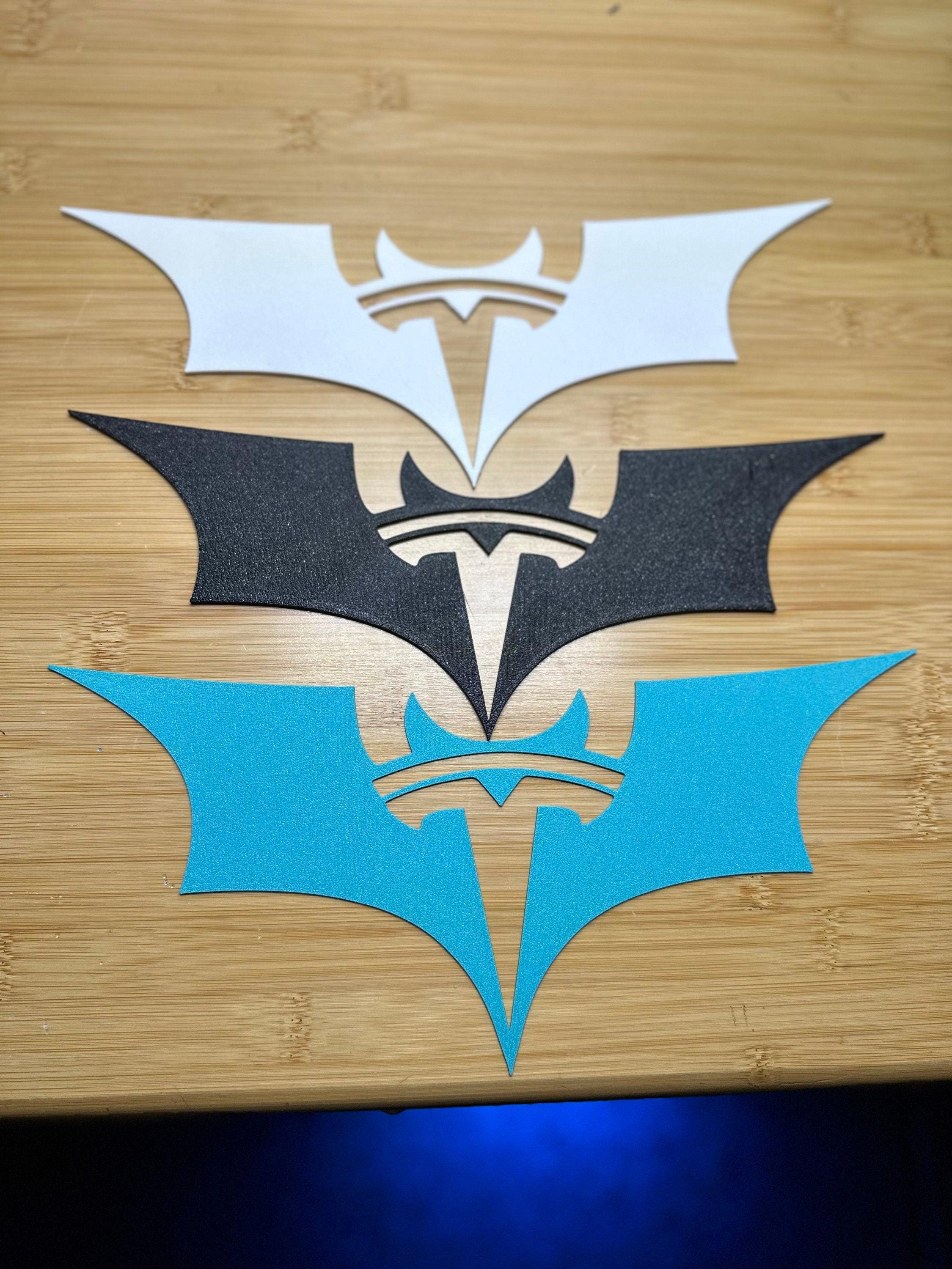Bat Wings Overlay for Tesla Emblem, Reusable! - Etsy