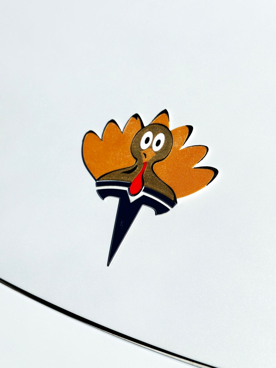 Turkey Overlay for Tesla Emblem, Reusable - Etsy