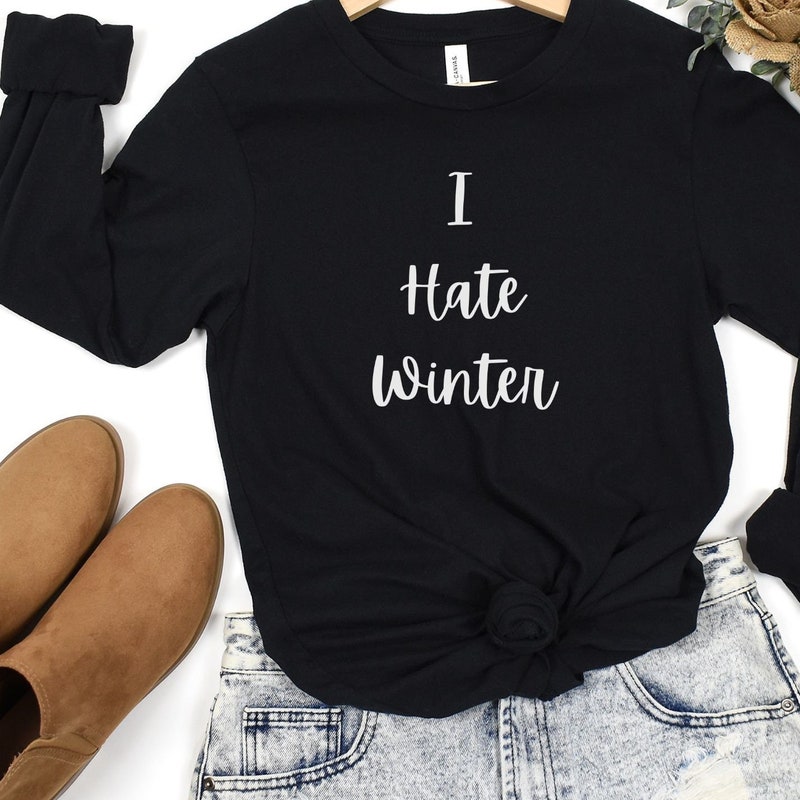 I Hate Winter - Etsy