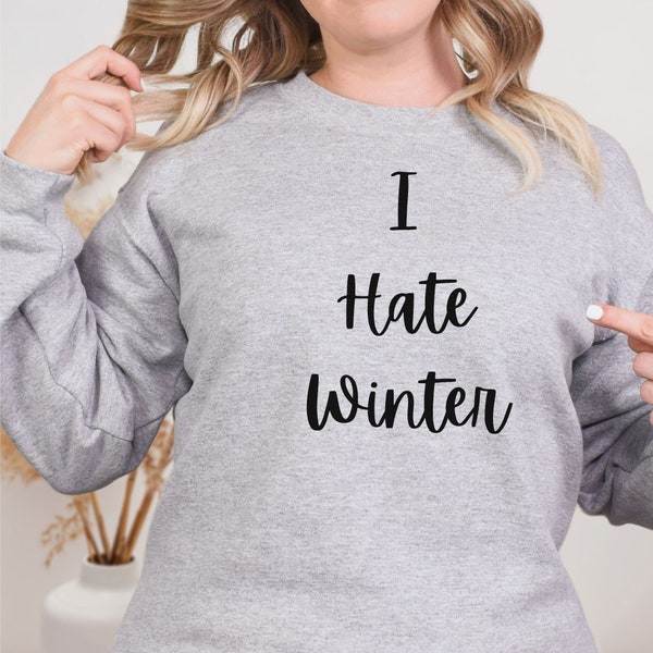 I Hate Winter - Etsy