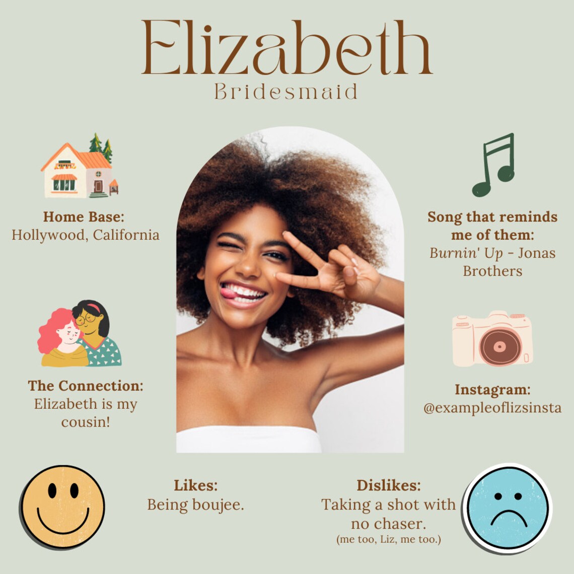 Wedding Party Introduction Templates - Etsy