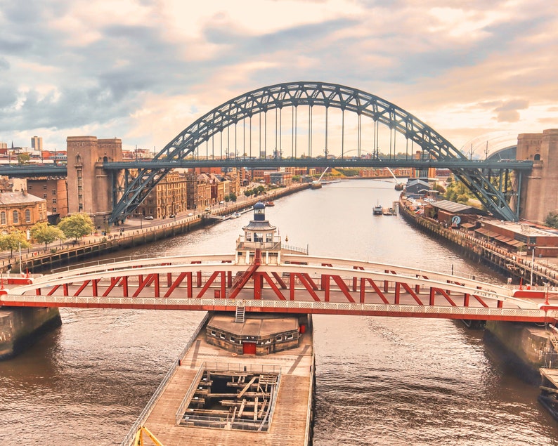 Newcastle Bridges Hi-res Digital Image File - Etsy