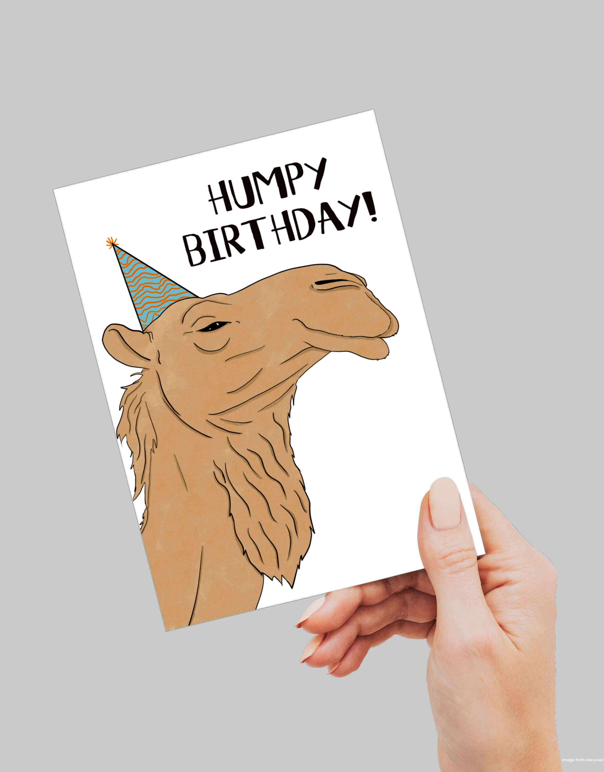 Camel Birthday Card Funny Camel Card Printable Birthday Cards for ...