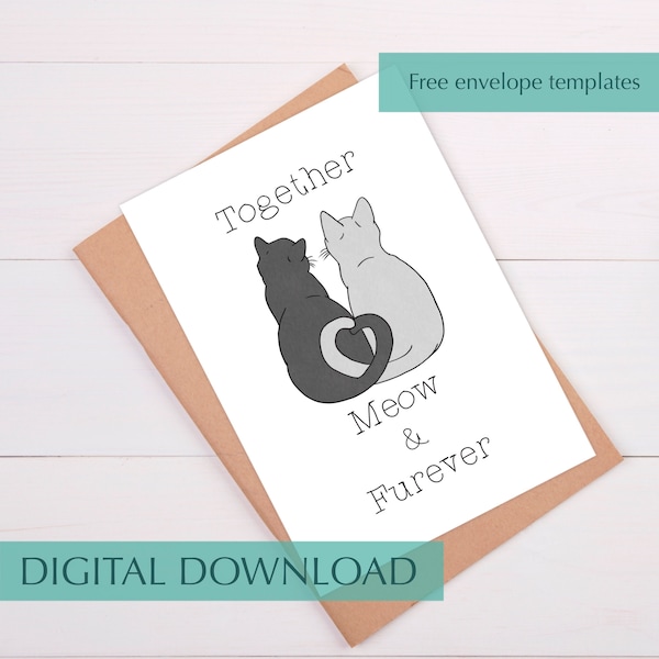 Engagement Card - Etsy