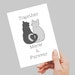 Cat Engagement Card Funny Cat Card for Engagement Cute Card Printable ...