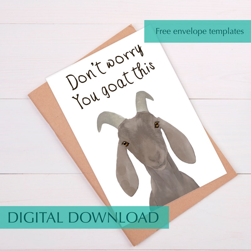 Good Luck Card - Etsy