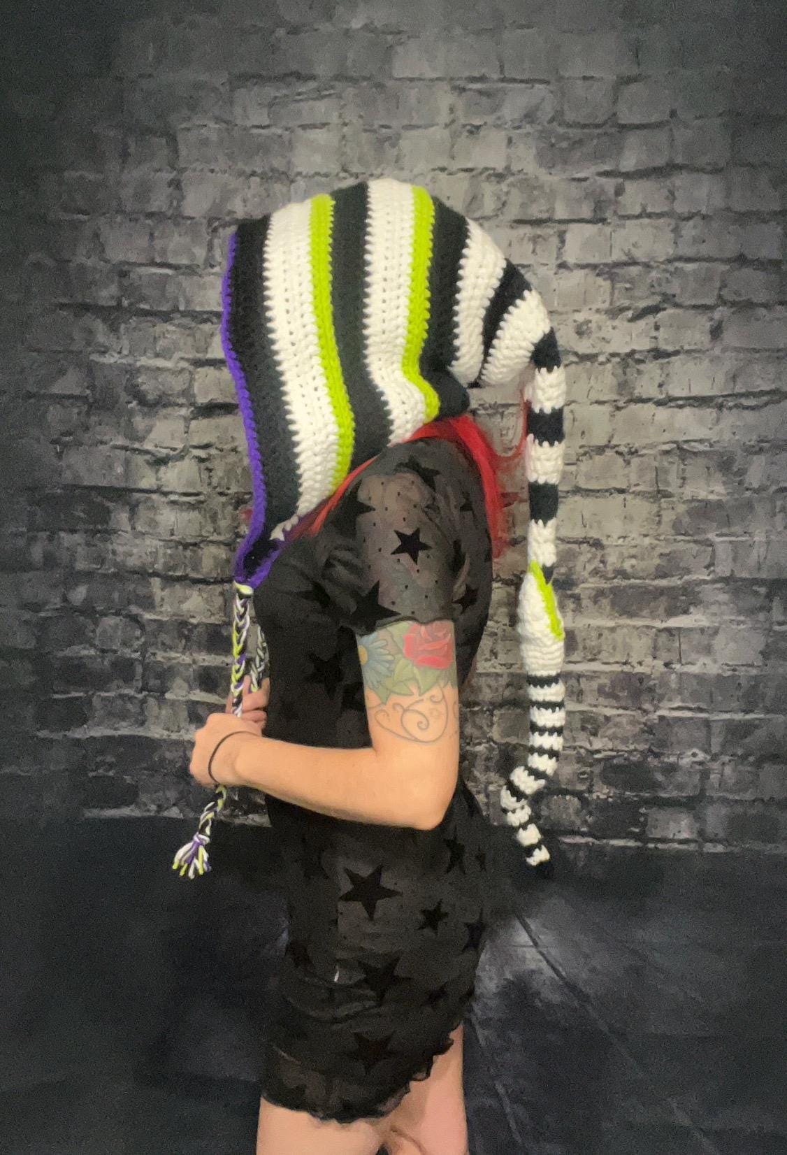 Beetlejuice Hood - Etsy