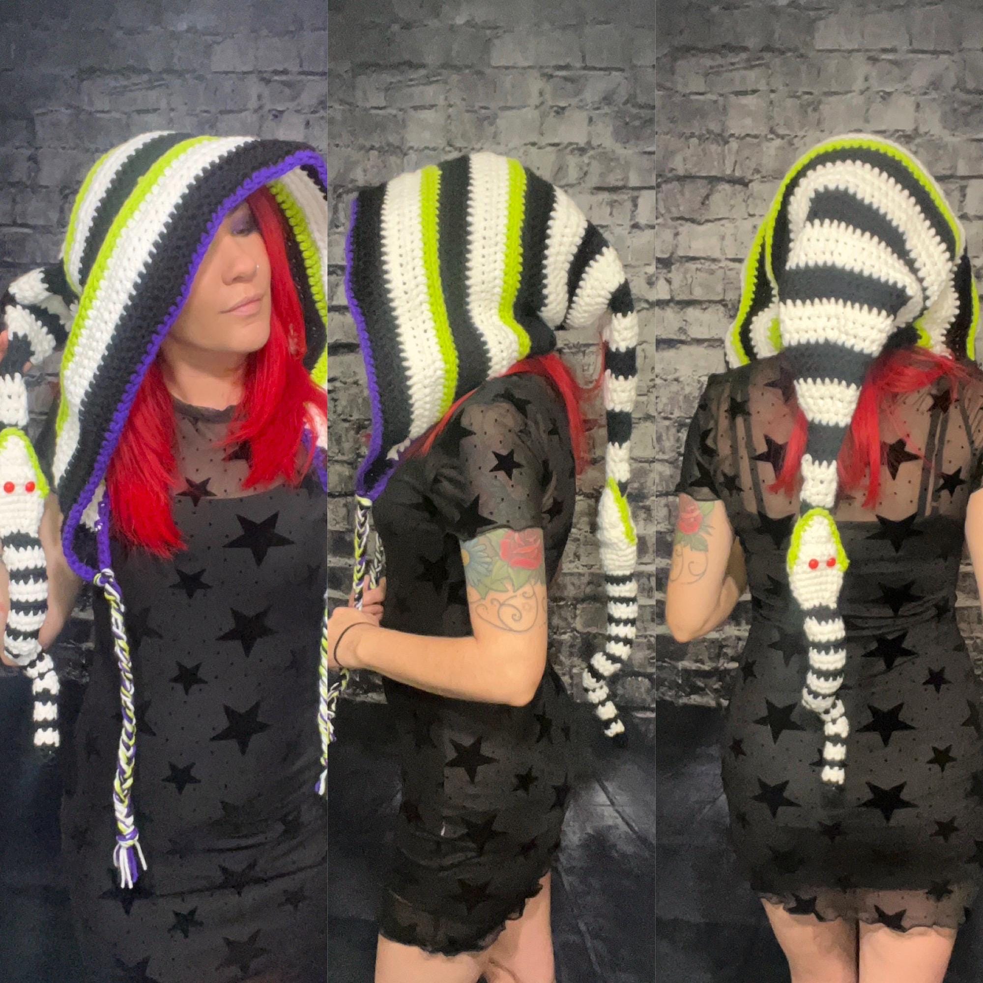 Beetlejuice Hood - Etsy