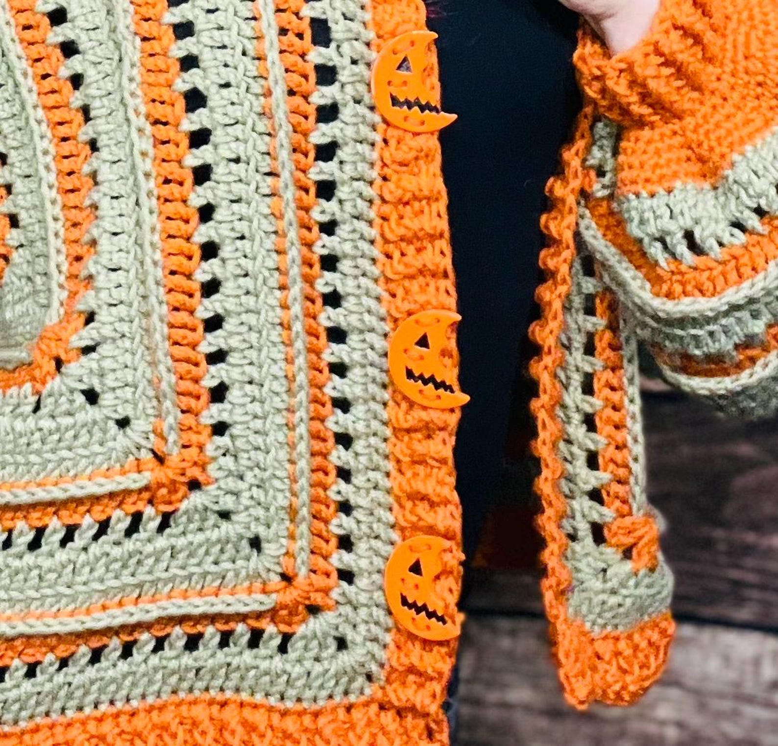 Spooky Treat Cardigan - Etsy