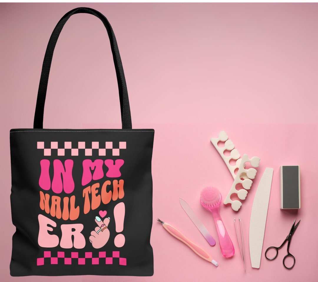 Nail Tech Tote Bag, Nail Artist Tote, Nail Tech Grad Gift, Nail Tech ...