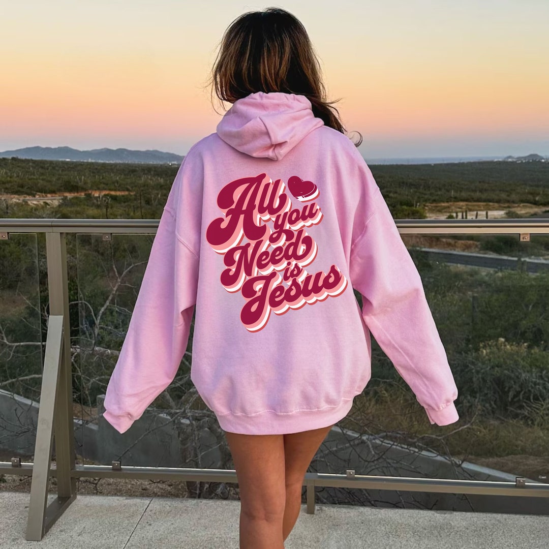 Jesus Hoodie, Trendy Christian Hoodie, Christian Clothes, Christian ...