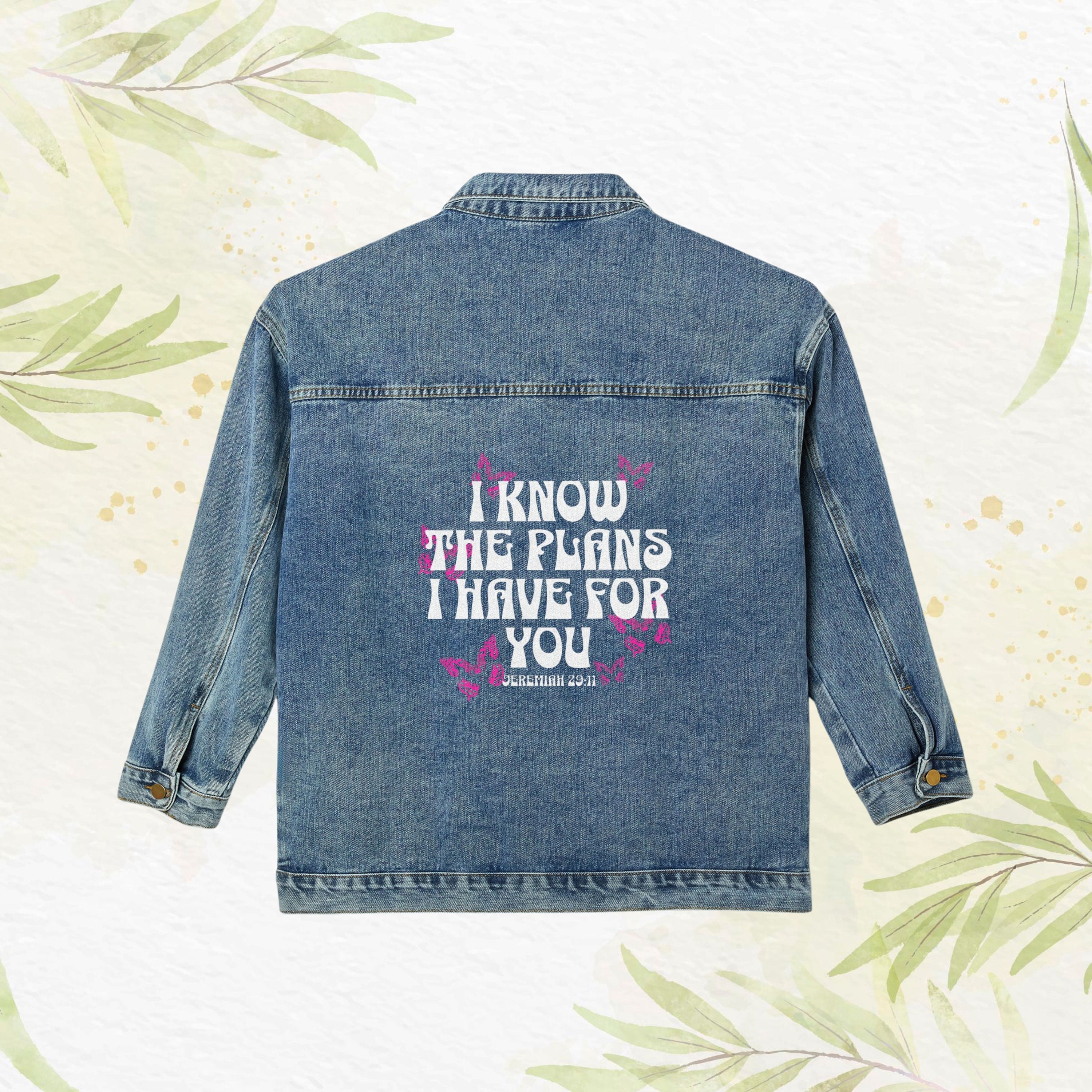 Christian Jean Jacket, Christian Denim, Jeremiah 29 11, Trendy Faith ...