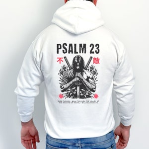 Psalm 23 Hoodie, Men's Christian Hoodie, Bible Verse Hoodie, Christian ...