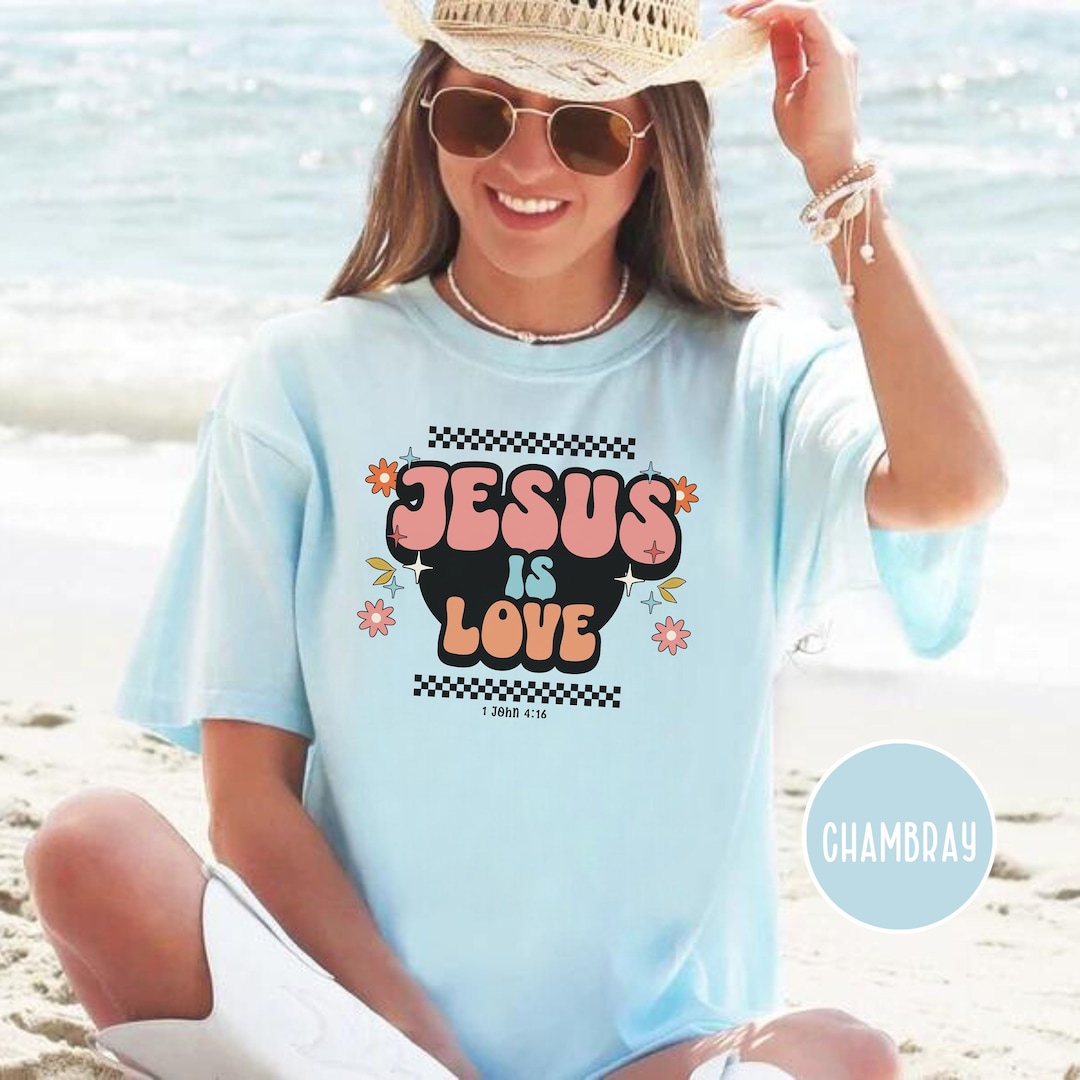Groovy Jesus Shirt, Vintage Christian Shirt, Christian Aesthetic, Bible ...