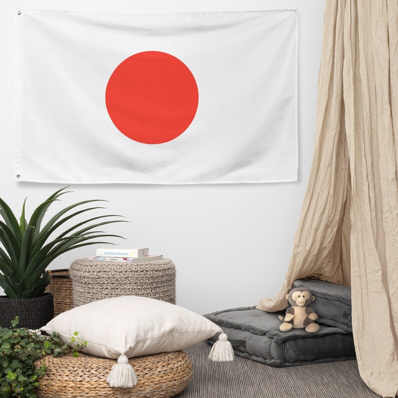 Japan Flag for Home Decor Nisshōki Flag Hinomaru Flag Rising Sun Flag ...