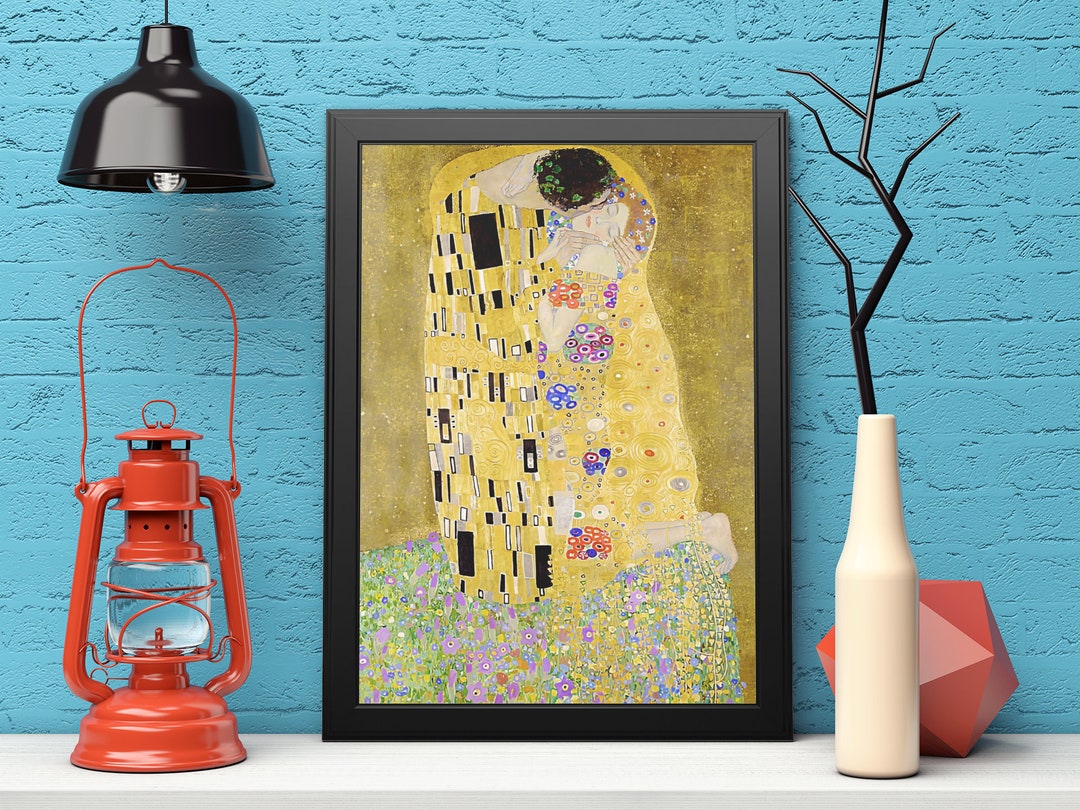The Kiss by Gustav Klimt, the Kiss POSTER, Gustav Klimt POSTER, the ...