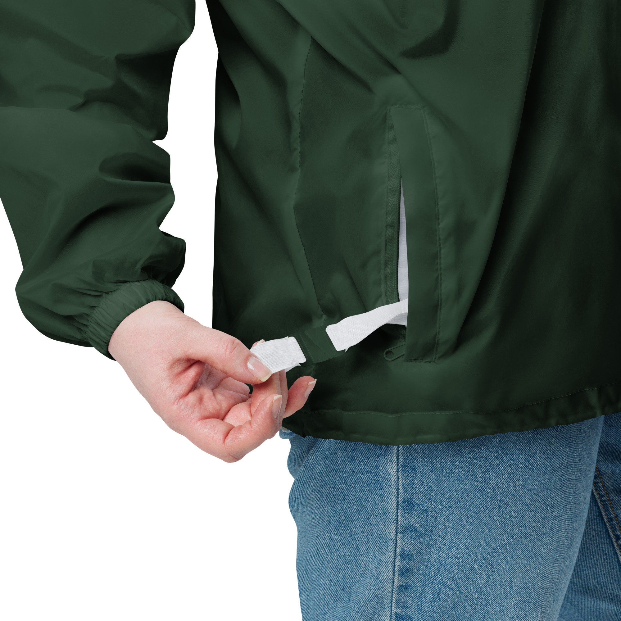 Green Camper Windbreaker Light, Transformable, Two Pockets, Ideal for ...