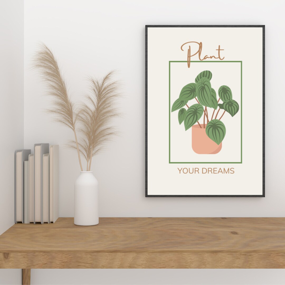 House Plants Print, Plants Printable Wall Art, DIGITAL DOWNLOAD, Plant ...
