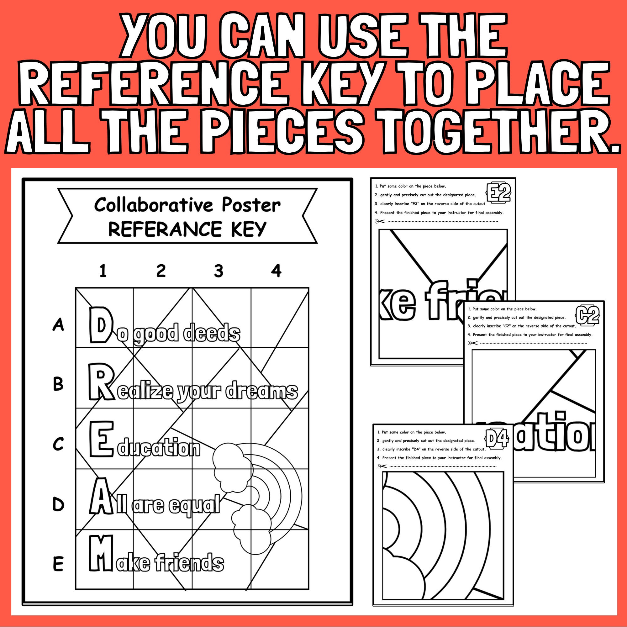 Black History Month Collaborative Poster Black History Month Poster ...