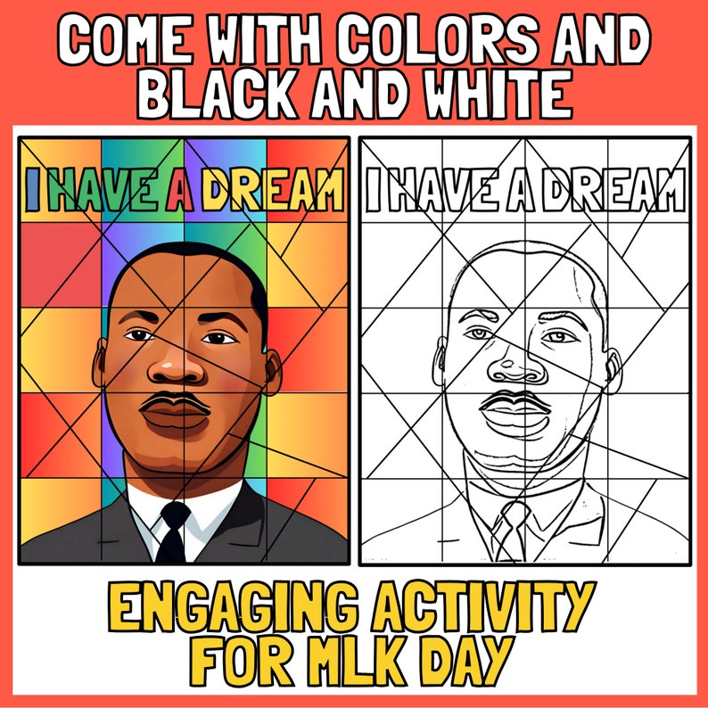 Black History Month Collaborative Poster MLK Collaborative Poster Black ...