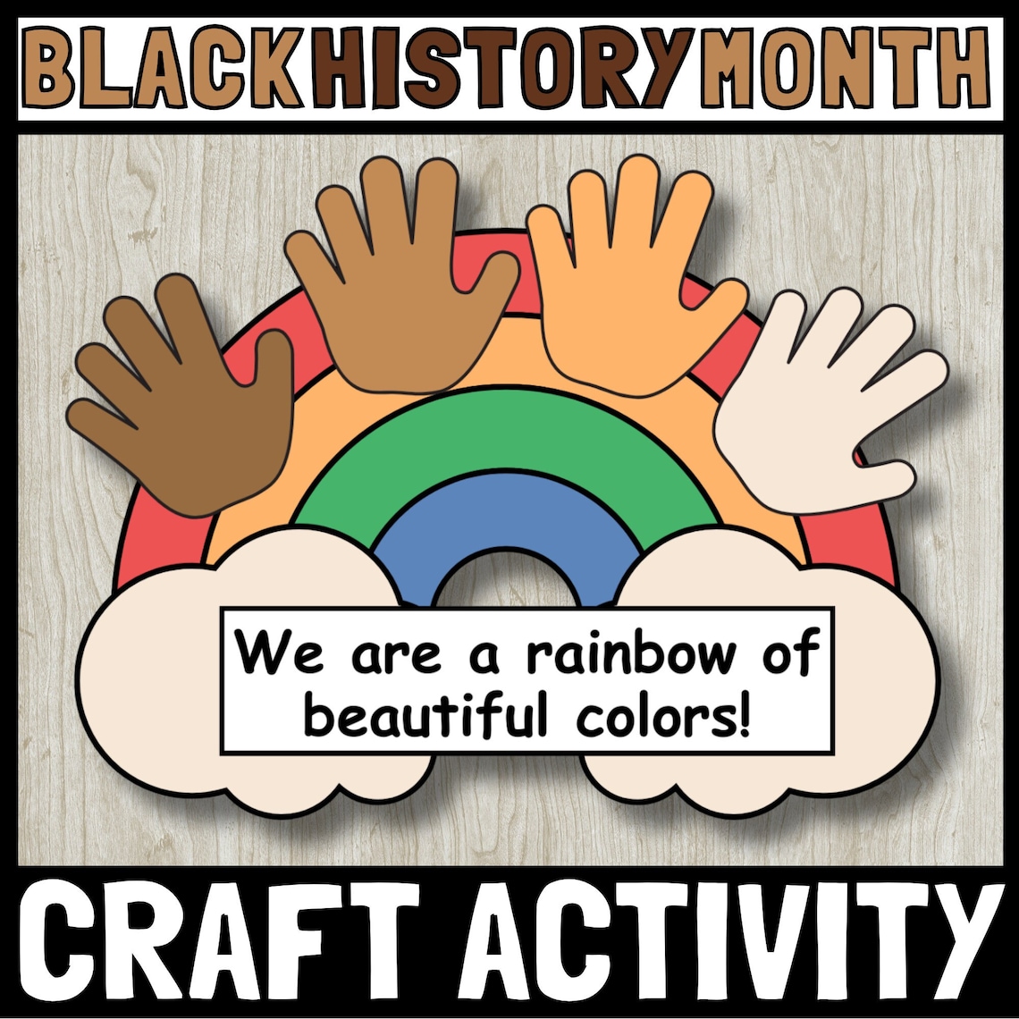 Black History Month Craft -black History Month Crafts - Black History ...