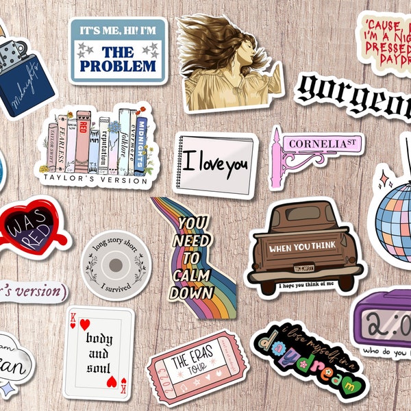 Swiftie Stickers - Etsy