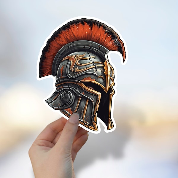 Spartan Helmet Decals - Etsy