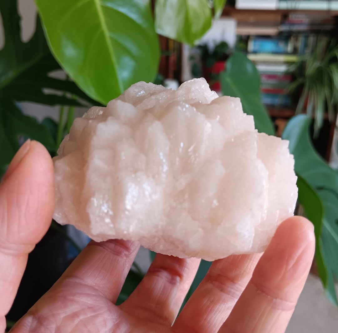 Zeolite: Natural Stilbite Raw Stone for Healing Work or Decor, Infused ...