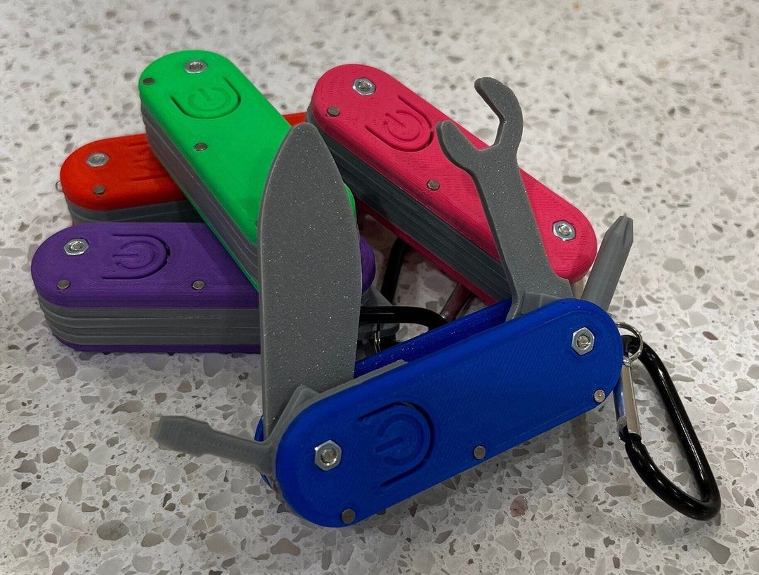 Personalized Toy Pocket Knife - Flashlight and Mechanics Tools - Etsy