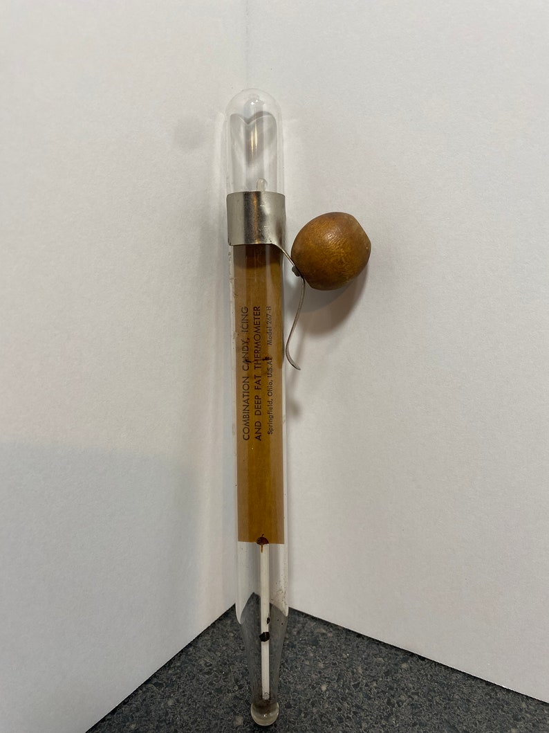 Vintage Candy and Fat Thermometer Chaney Tru-temp Model 267H - Etsy