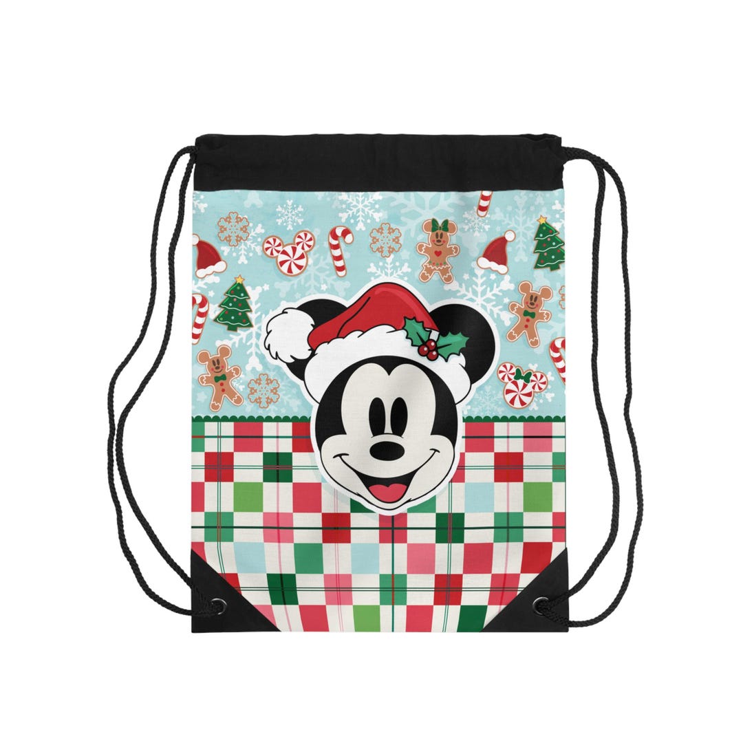 Santa Mickey Drawstring Bag - Mickey's Very Merry Christmas Party ...
