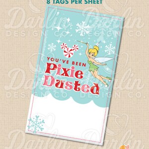 Pixie Dust Gift Tags - Christmas Color Scheme - You've Been Pixie ...
