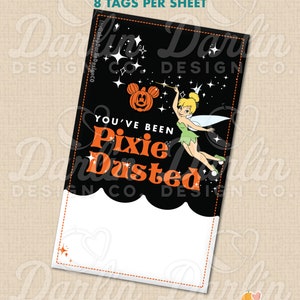 Pixie Dust Gift Tags - Halloween Color Scheme - You've Been Pixie ...