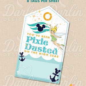Pixie Dust Gift Tags - You've Been Pixie Dusted on the High Seas ...