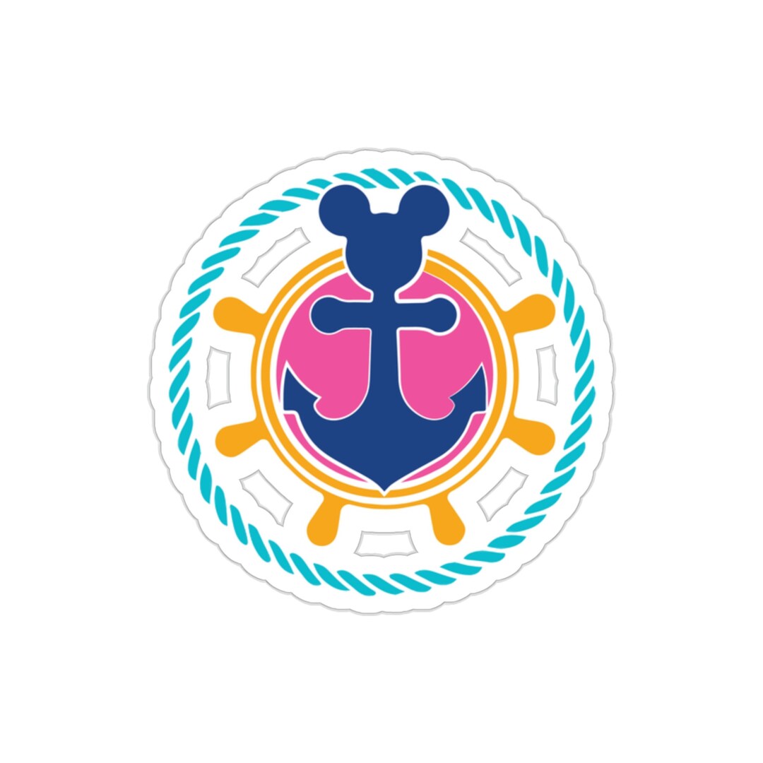 Funky Pop Nautical Mickey Anchor Die-cut Stickers | Disney Cruise Line ...